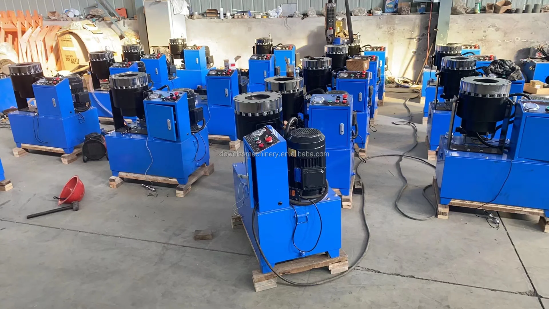 Performance Hydraulic Hoses Press Machine Automatic Hose Crimper ...