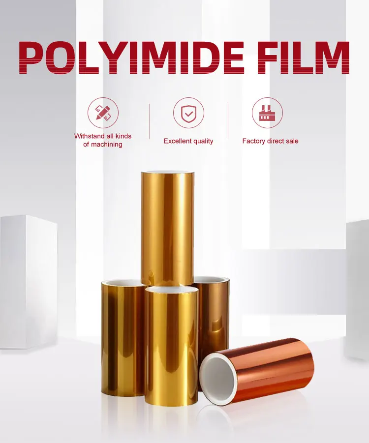 10mm*30m*80mic Pi Insulation 3m Film Tape 5413 Kapton Dupont Polyimide ...