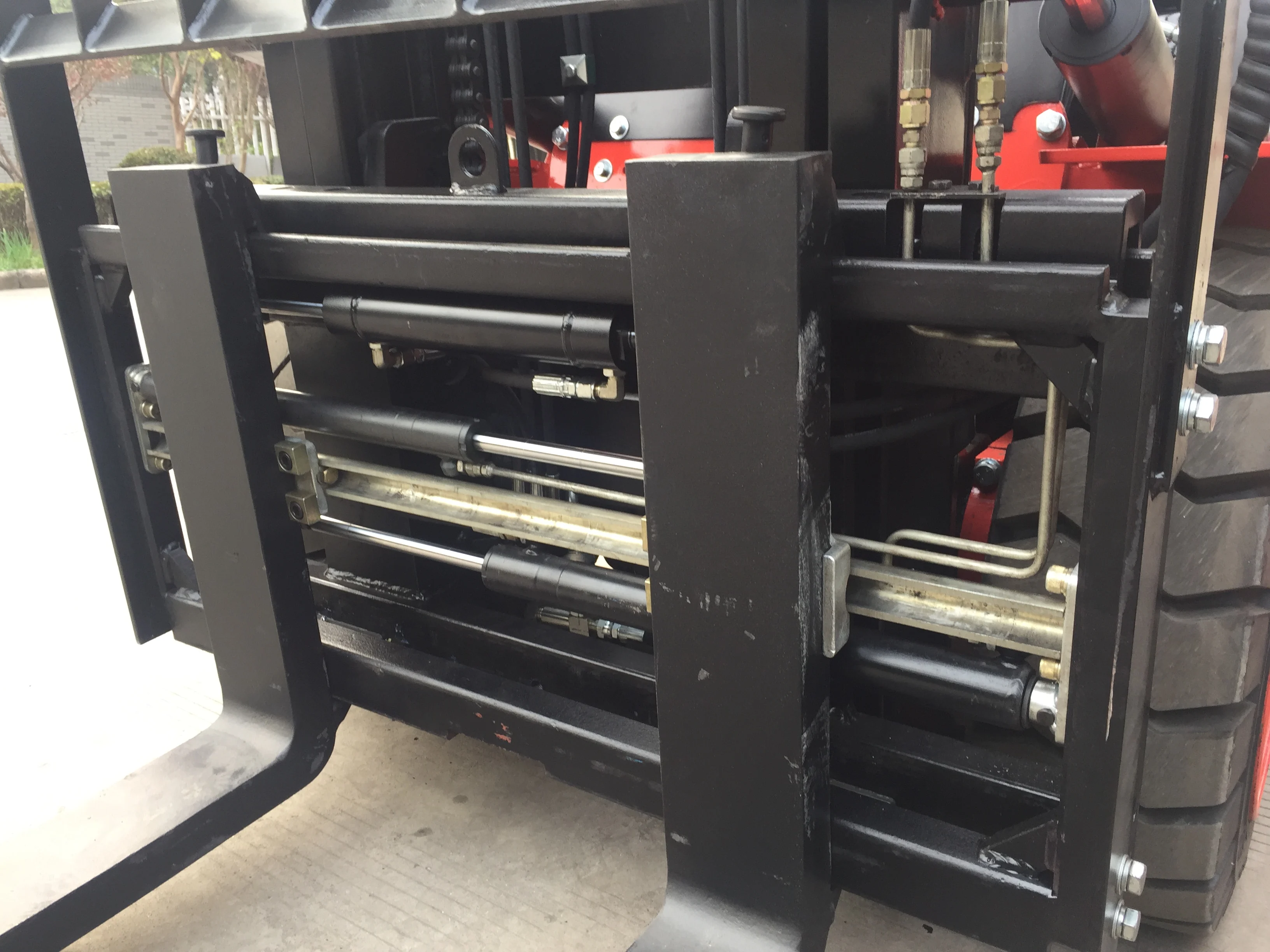 Hydraulic Lateral Fork Positioner Forklift Attachment for Sale Rotator ...