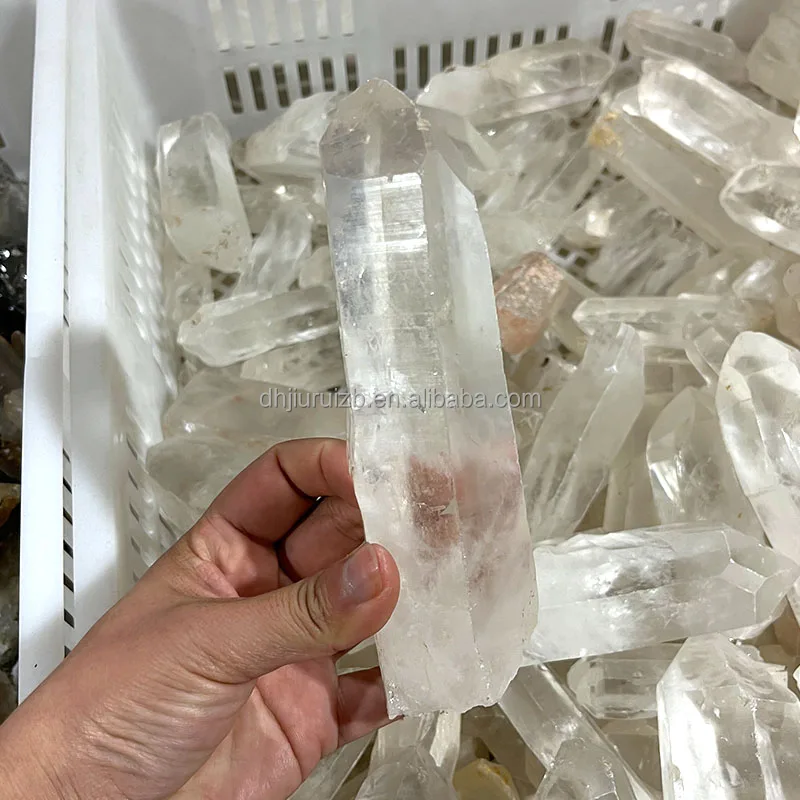 Wholesale Bar-Type Quartz Crystal Clear Punk Rock Meditation ...