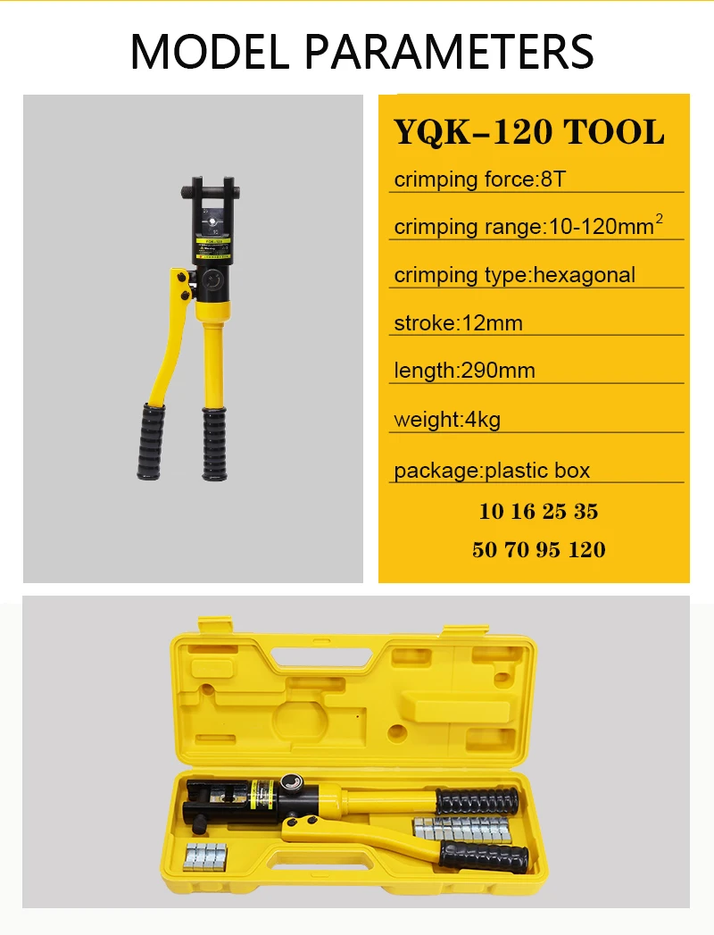Fyq-300 Split-Unit Hydraulic Pliers - 11ton Crimping Tool