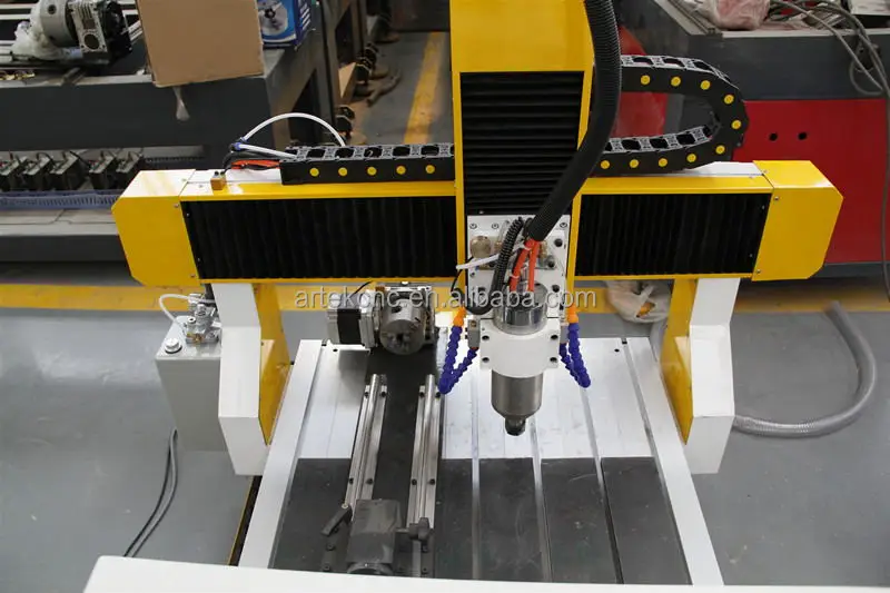 Mini Desktop Cnc Router Machine Single Spindle For Wood Pcb Acrylic Easy To Operate For