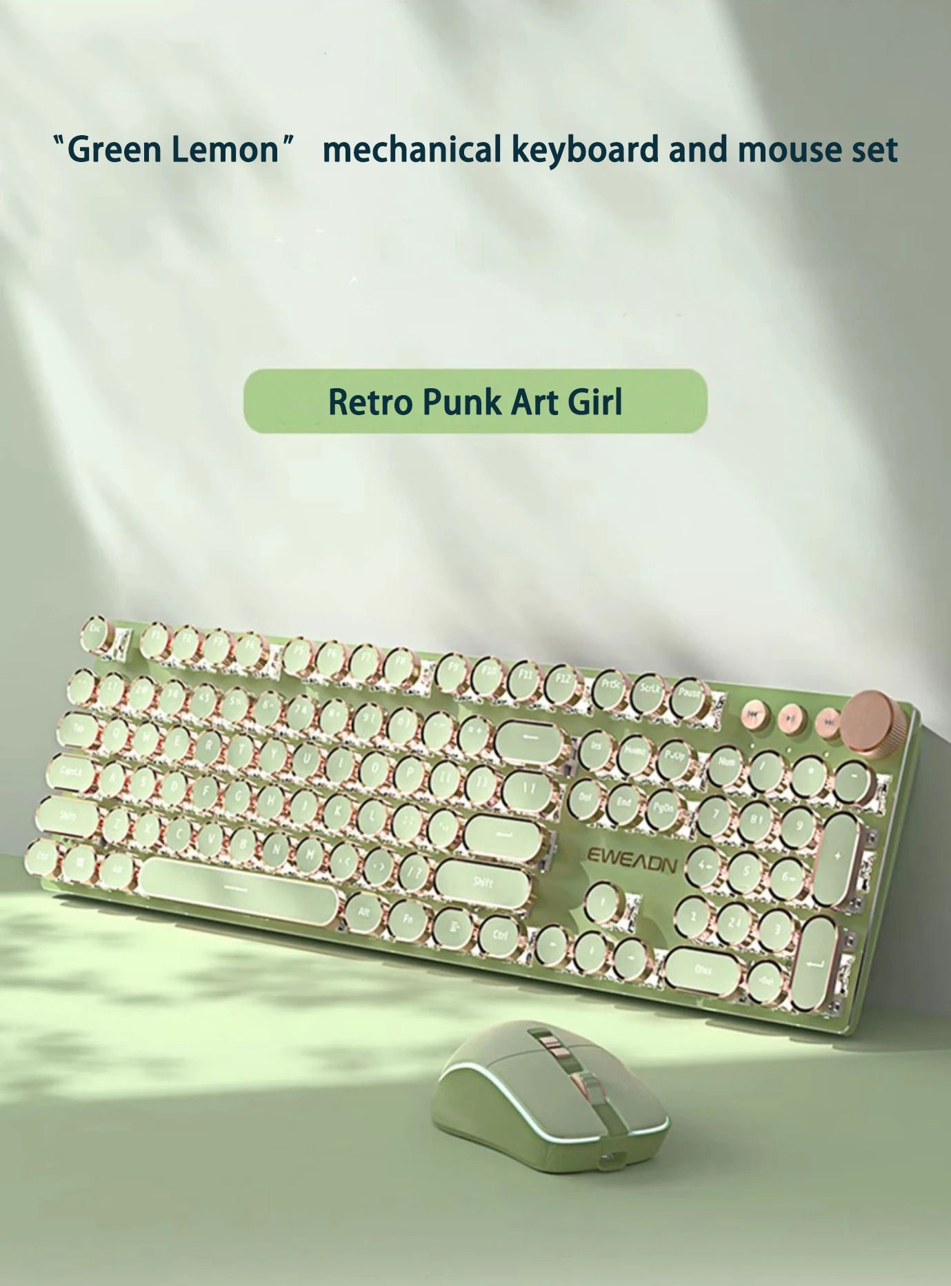 Wireless Mechanical Gaming Keyboard with RGB Backlit & OEM