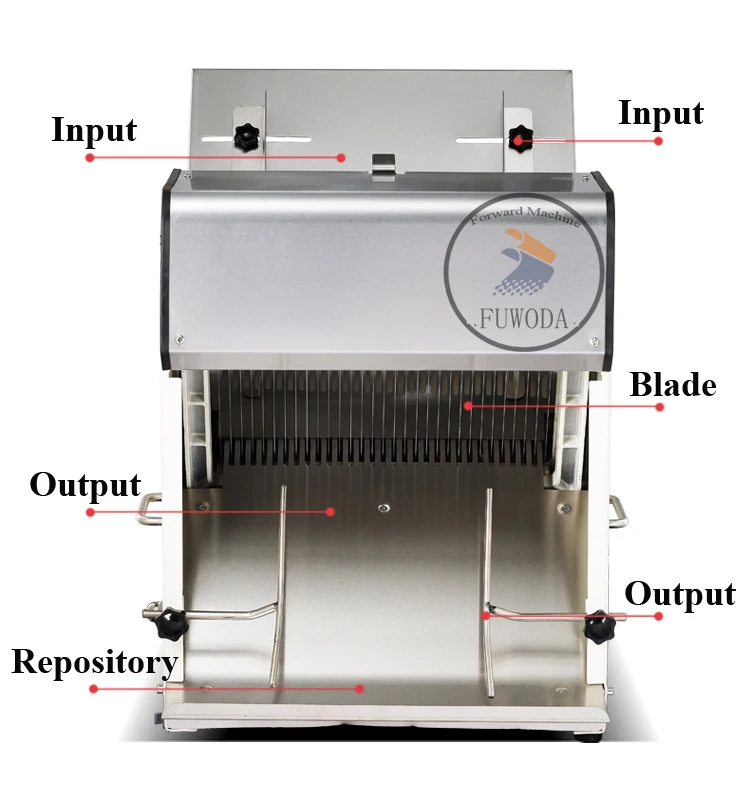 High Productivity Bread Slicing Machine - 12mm Thickness