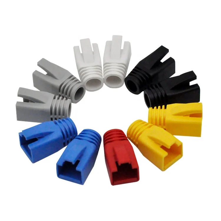 CAT6A CAT7 CAT8 Rubber Boot RJ45 Connector Plug 7.0 7.5 8.0 8.5 9.0