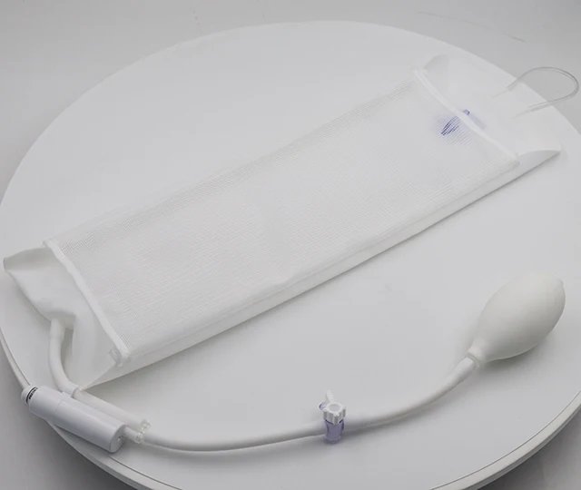 500ml Disposable Medical TPU Pressure Infusor Bag with Piston Gauge