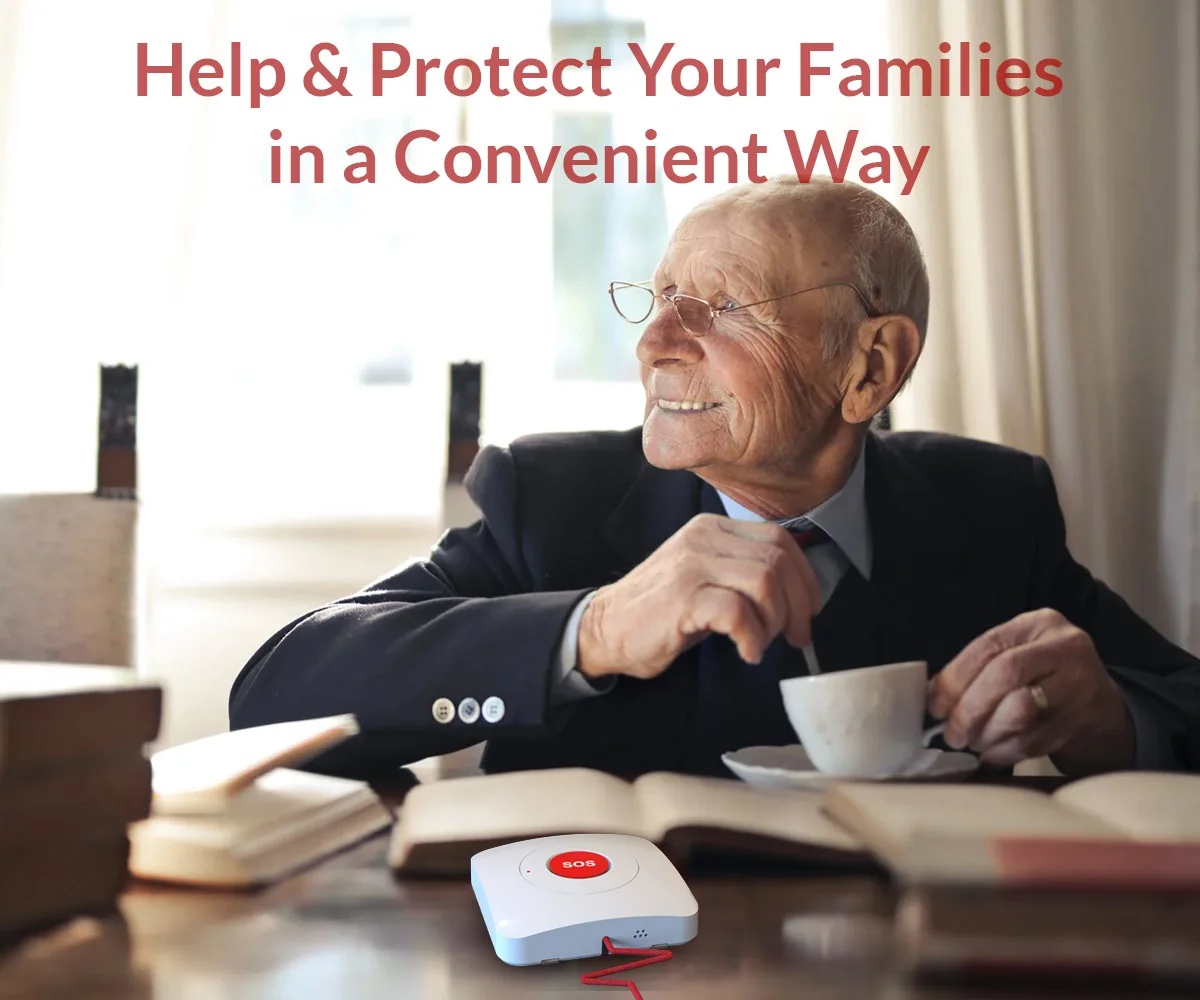 Small Life Wifi Emergency Panic Button , Portable Personal Life Alert ...