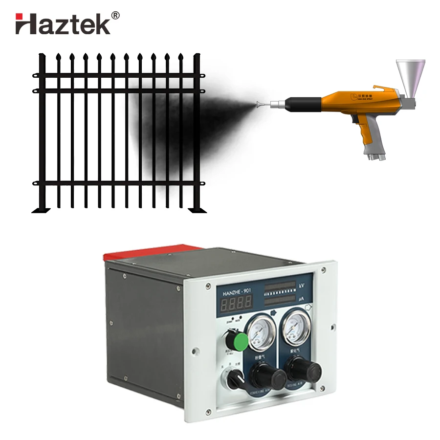 Haztek Fluidized Bed Powder Coating Equipment Binder Clip Dtg ...