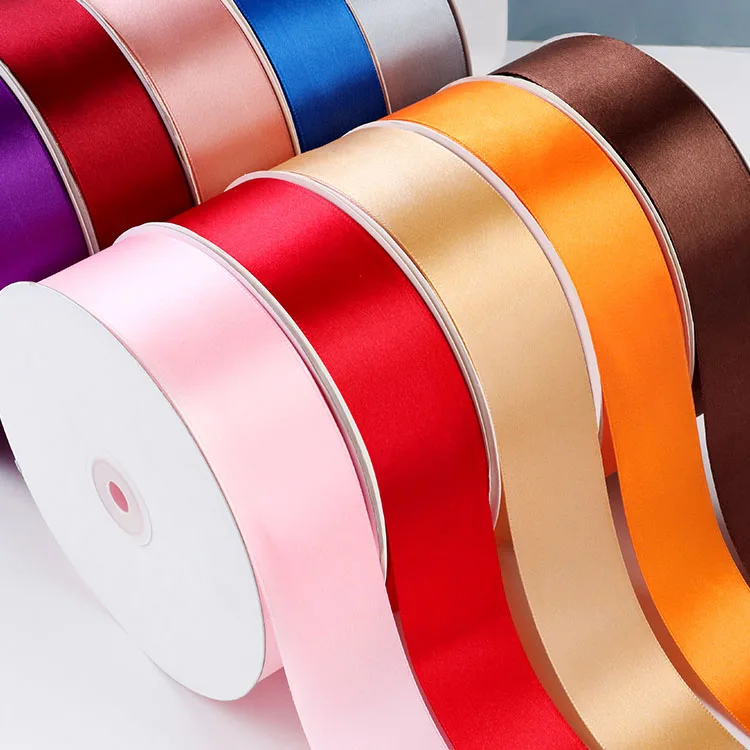 Colorful Decorative Ribbon - 100 Yards of Satin Splendor