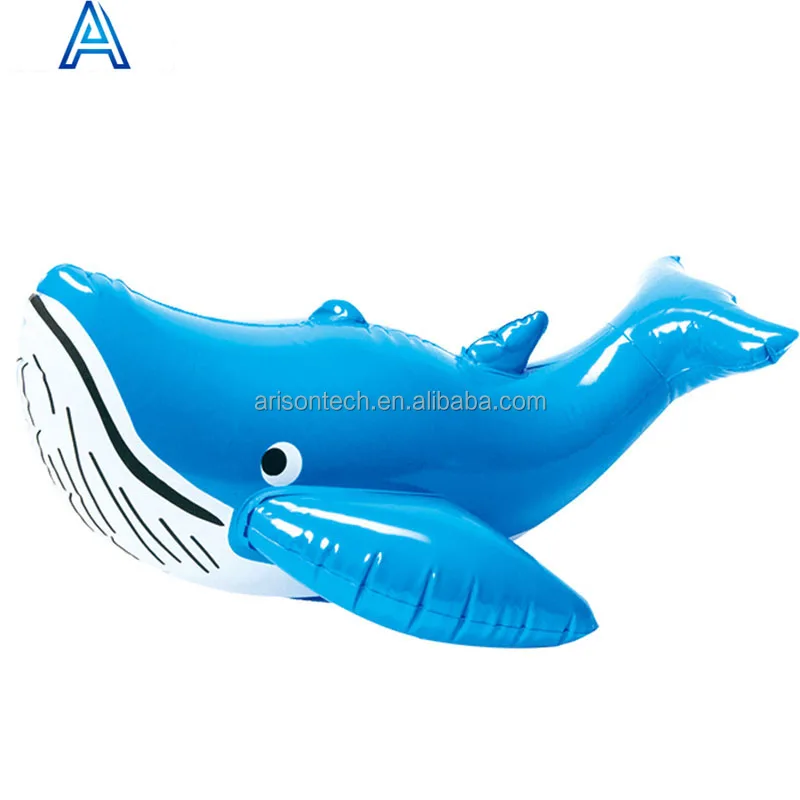 Deep Ocean Vinyl PVC air Blow Inflatable Pool Water Float Ride on Fish ...