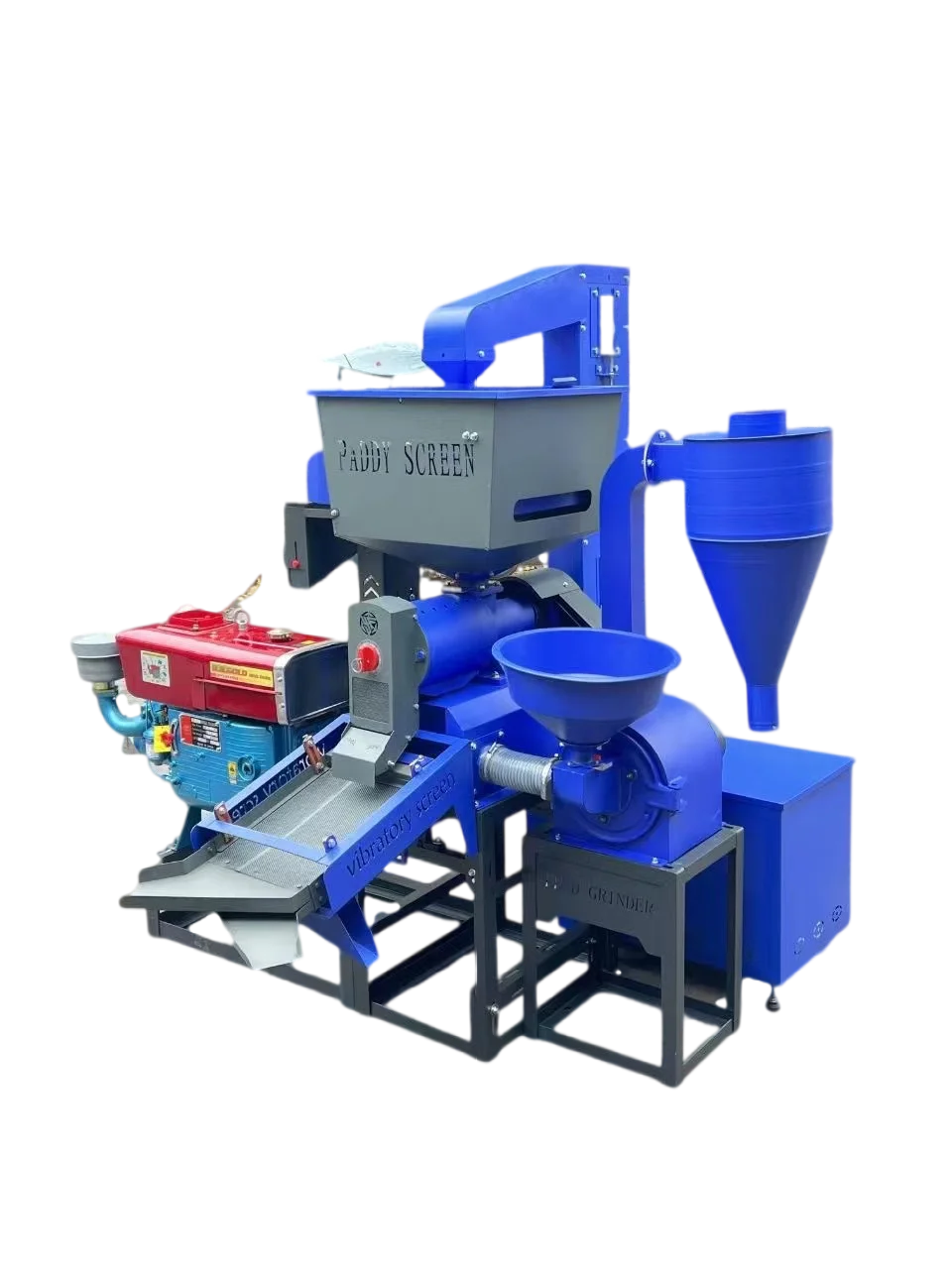 2025 New AG Full Auto 5 in 1 Mini Rice Mill Machines With Paddy Screen ...