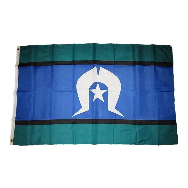 All National Polyester 150x90cm Flag 3x5ft Torres Strait Islander Flag ...