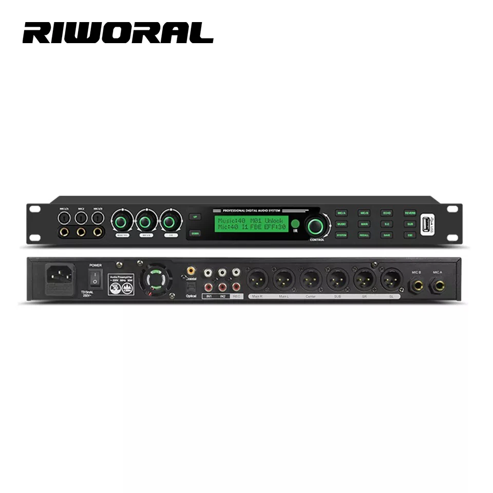 Kx-600 Digital Mixer Karaoke Processor Stereo Dsp System Home Audio Karaoke Machine - Buy ...