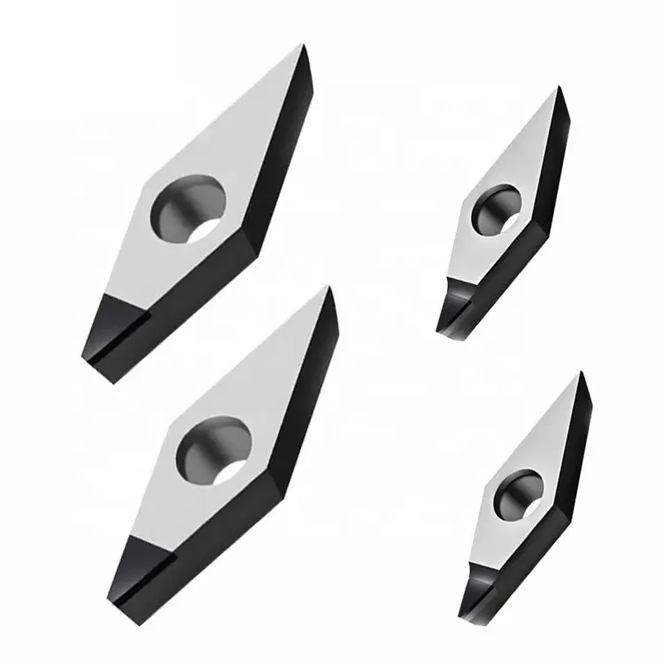 CNC Diamond PCD Tipped Turning Tool VBGW 110304 CBN Inserts for Aluminum Lathe Turning Tips ...