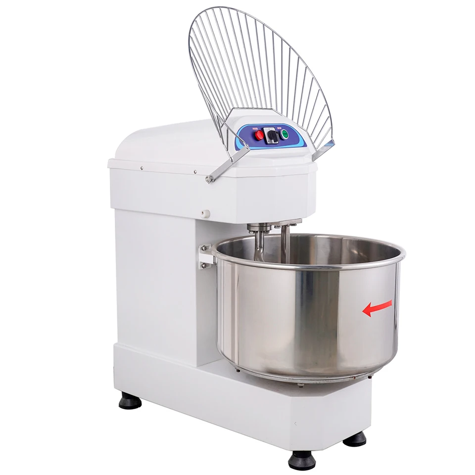 100kg 50kg 15kg Big Industrial Bread Spiral Dough Mixers 25kg ...