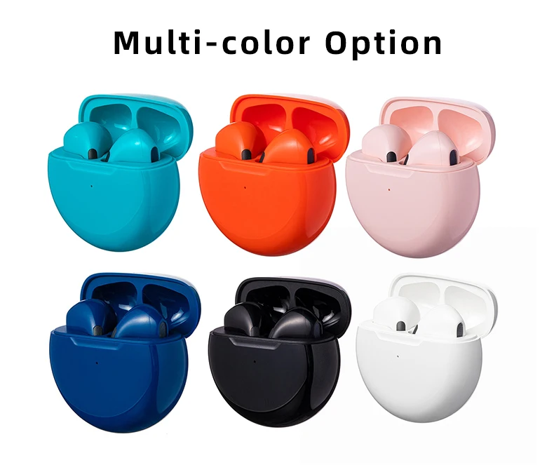 Auriculares Audifonos Gamer Airbuds Tws Pro 6 Earbuds Wireless ...