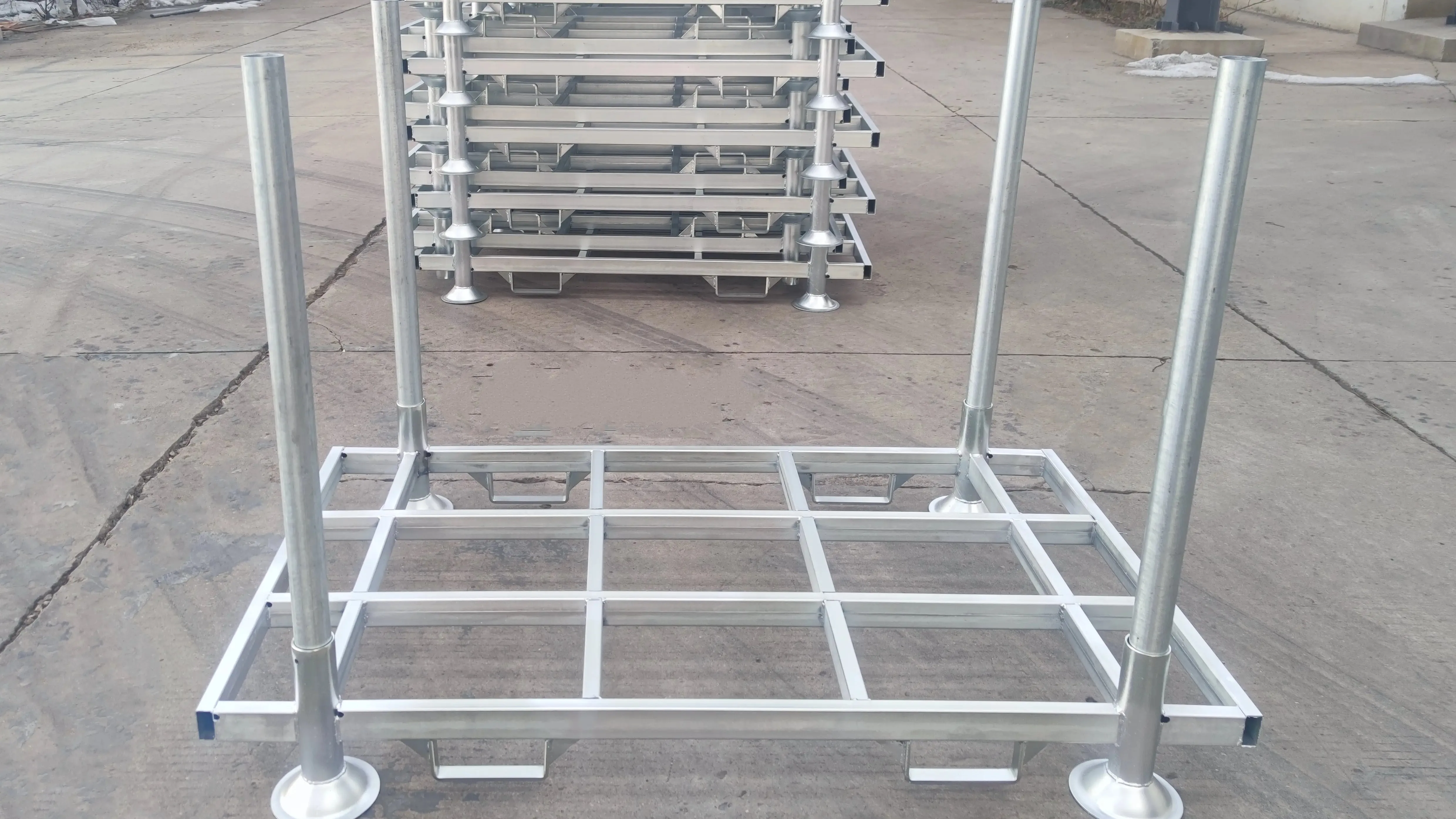 Heavy Duty Steel Pallet Racking System Metal Stacking Steel Storage ...