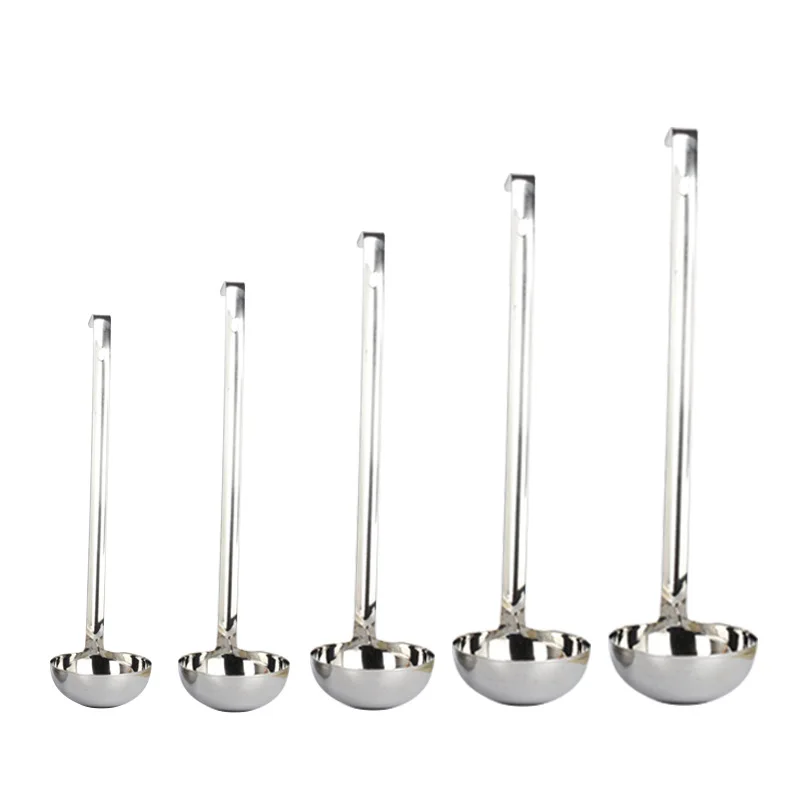 Stainless Steel Ladle Measuring Ladle For Hotel Restaurant Heavy Duty ...