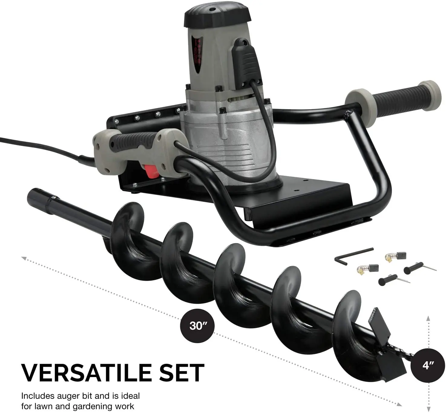 Electric Earth Auger Machine - 1200W Power Drilling Tools