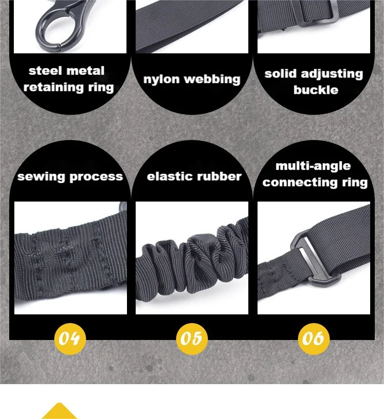 Special Forces Single Point CS Tactical Cross-Band Gun Strap Waterproof ...