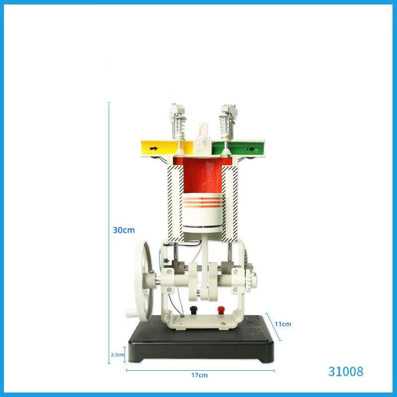 School Gasoline Petrol Engine Model - Internal Combustion Cylinder for ...