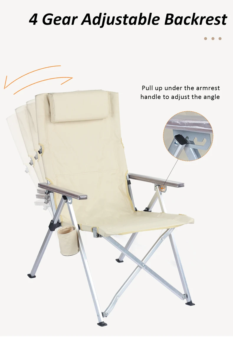 Outdoor Garden Picnic - Lightweight Compact Folding Chair