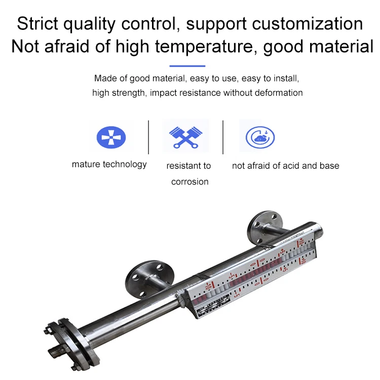Magnetic Liquid Level Gauge Indicator Float Level Sensors Indicator ...