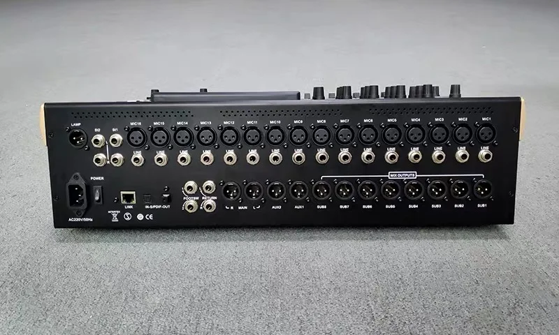 12CH 16CH 20CH 24CH 32CH DJ Digital Mixer Console with Touch Screen ...