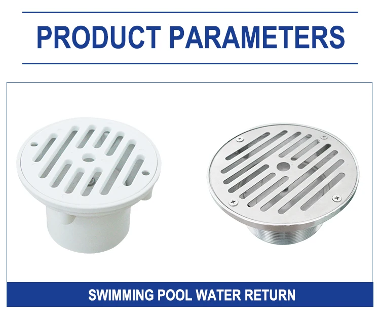 Useful Pipe Fitting Overflow Swimming Pool Drain Cover Plastic Drainage ...