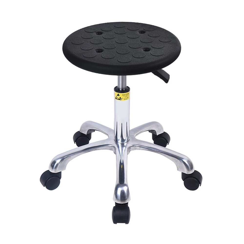 Swivel Cleanroom Ergonomic Polyurethane Chair, Anti static Stool ...