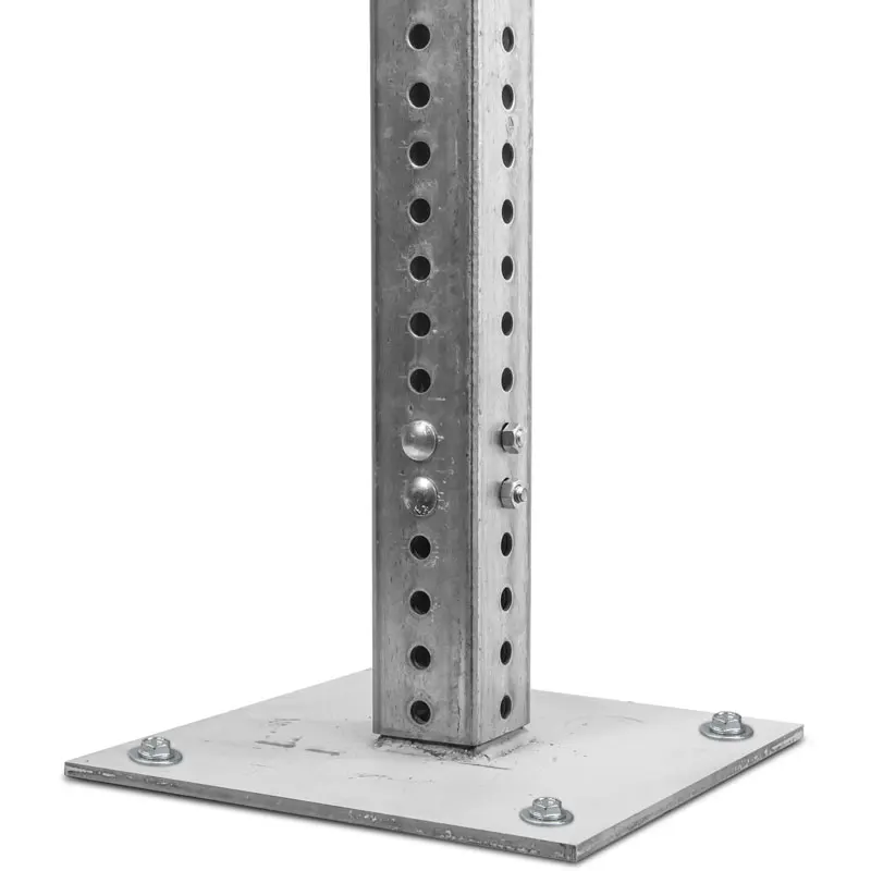 11ft Galvanized Steel Square Tube Sign Posts U Channel Sign Post ...