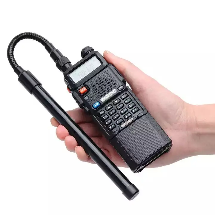 Walkie Talkie Goose Tube Antenna VHF UHF Dual Band Portable Two Way ...