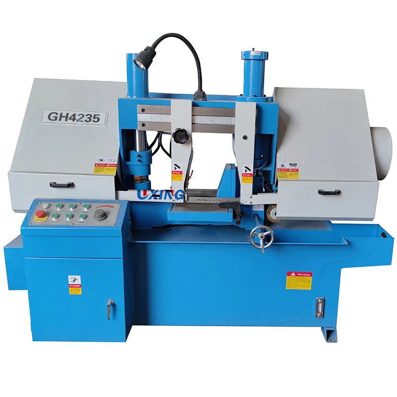 Gh4235 Double Column Metal Cutting Band Saw Machine Made In China Price ...