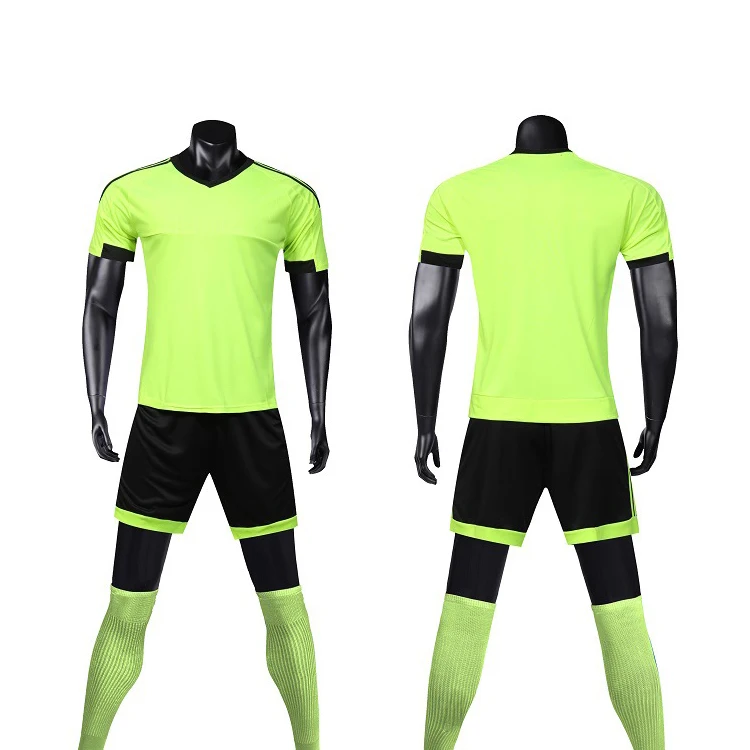 Cheap Soccer Uniform Heat-transfer Printing Football Kits Polyester ...