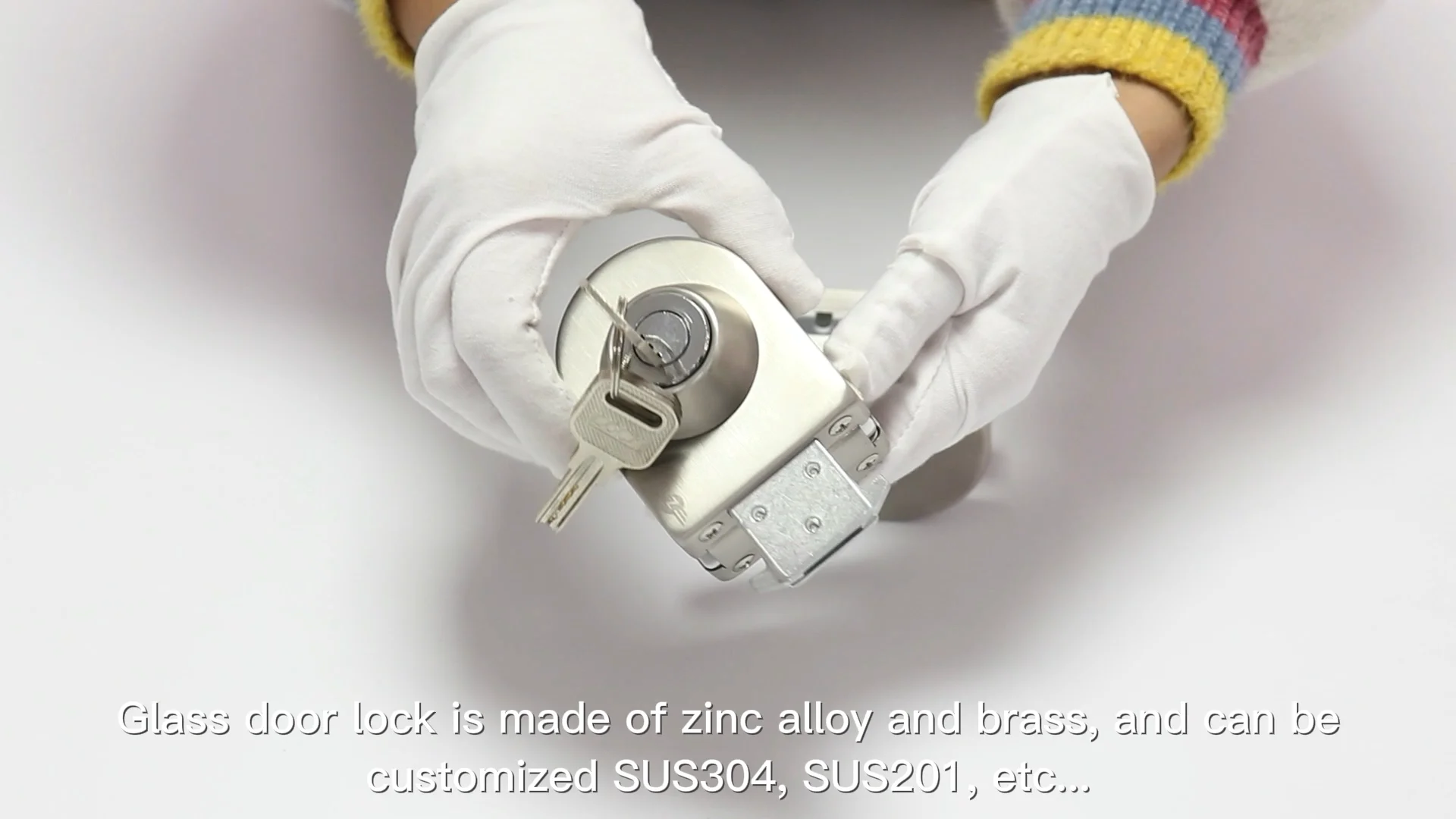 Office Commercial Home Entrance Round Stainless Steel Double Side Dorma ...