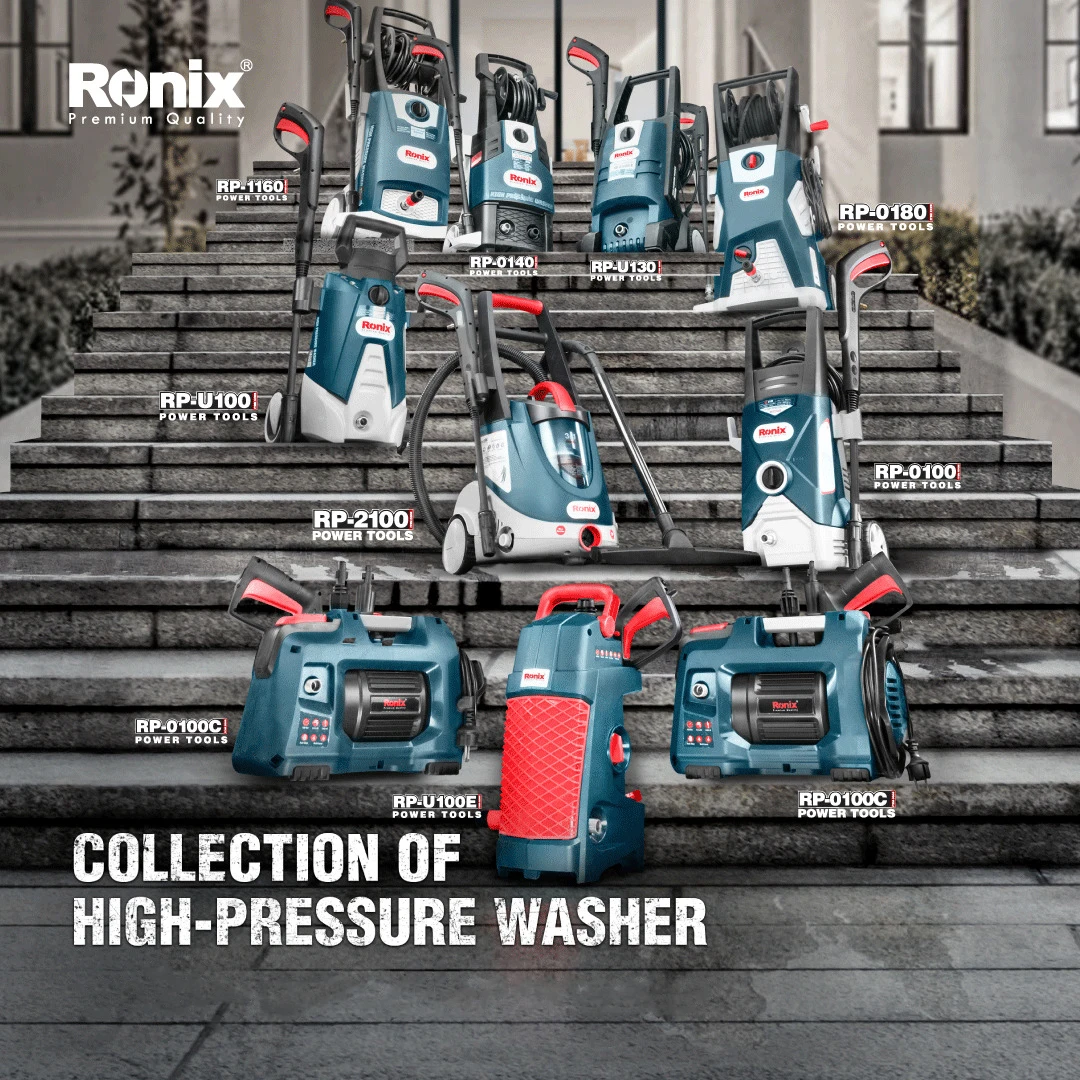 Ronix Rp-0140 Portable High Speed Jet Pressure Mobile Car Washer ...