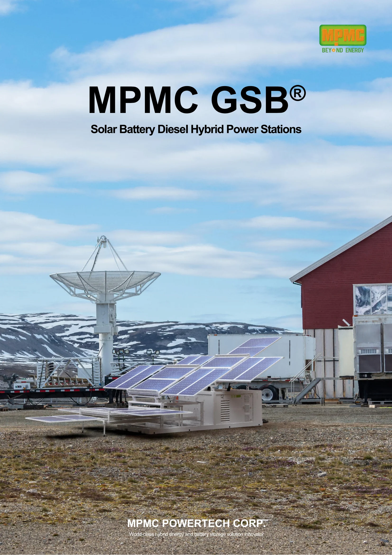 Mpmc Hybrid Power Station Integrates Solar,Battery And Generator Self ...