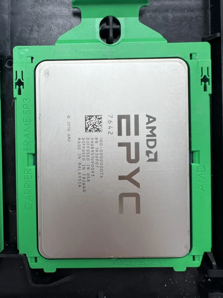 Wholesale For Amd Epyc 7532 7642 7b12 7d12 7502 7551 Cpu Workstation Server Processor Cpu - Buy ...