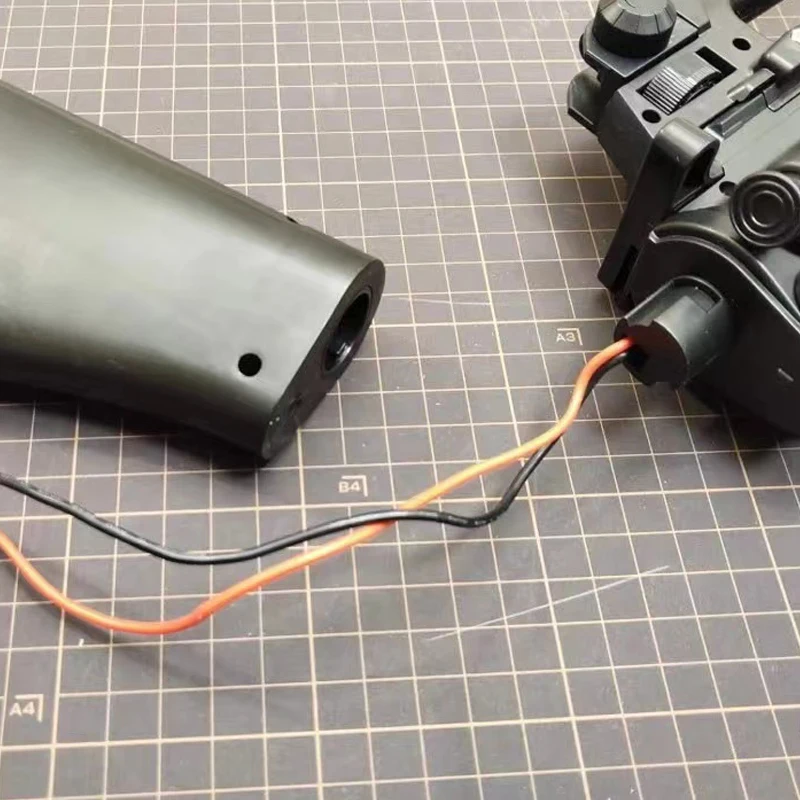 Nylon M16 Assault Rifle Metal Gear Electric Splatter Gel Ball Blaster ...