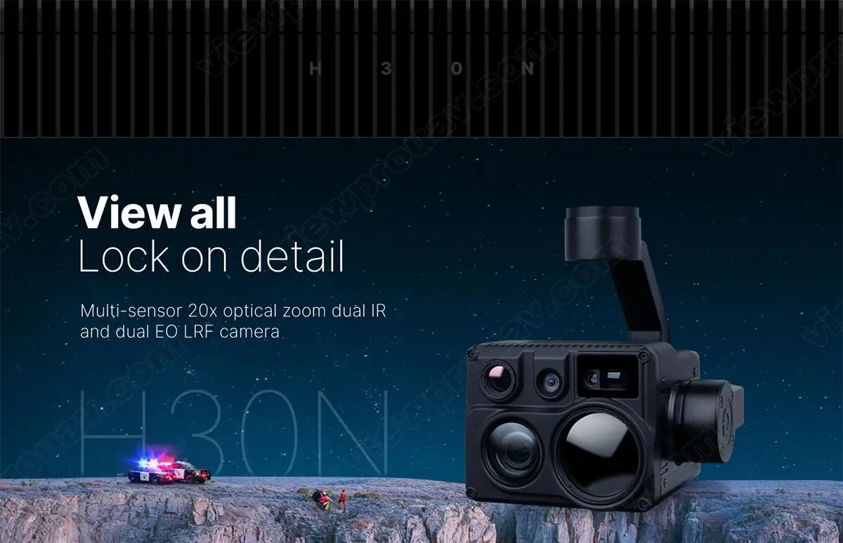Viewpro H30N Multi-sensor EOIR Laser Rangefinder Dual IR Thermal Dual ...