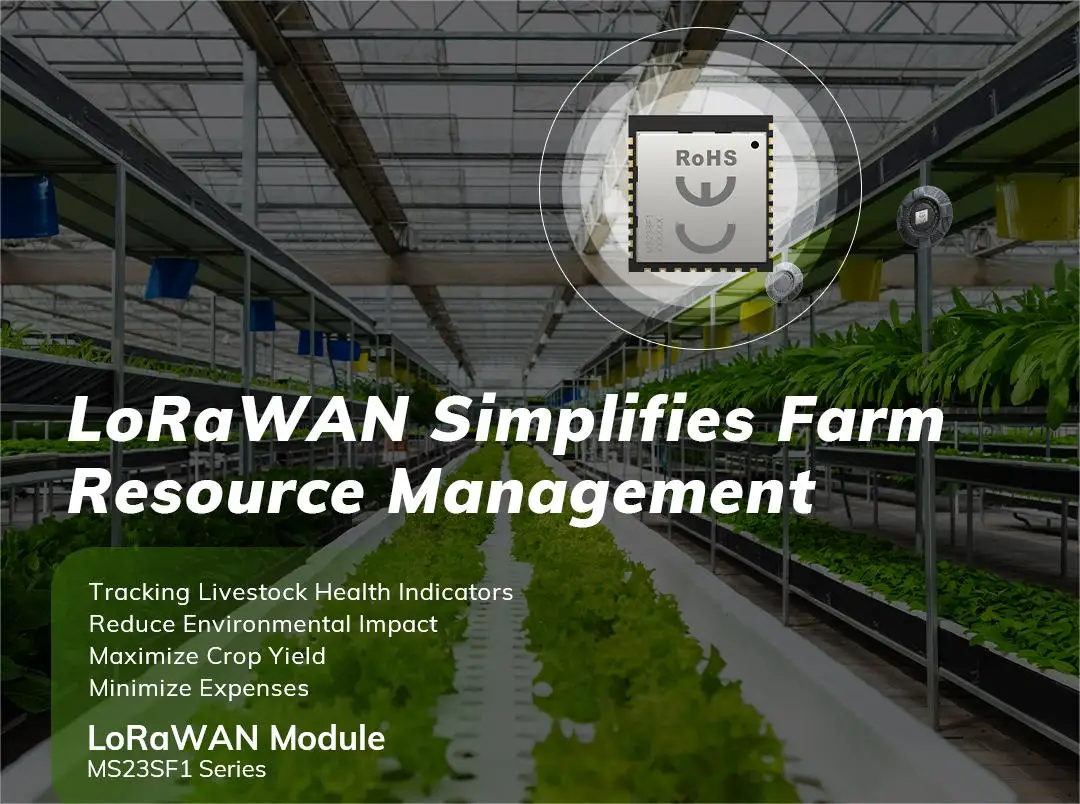 MS23SF1-STM32 Lorawan Module - Versatile and Efficient