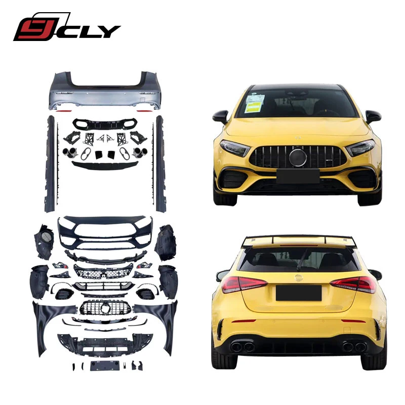 Alibaba.com: AMG A45 Style Wide Body Kit for Benz W177 A180 A250 A35 ...