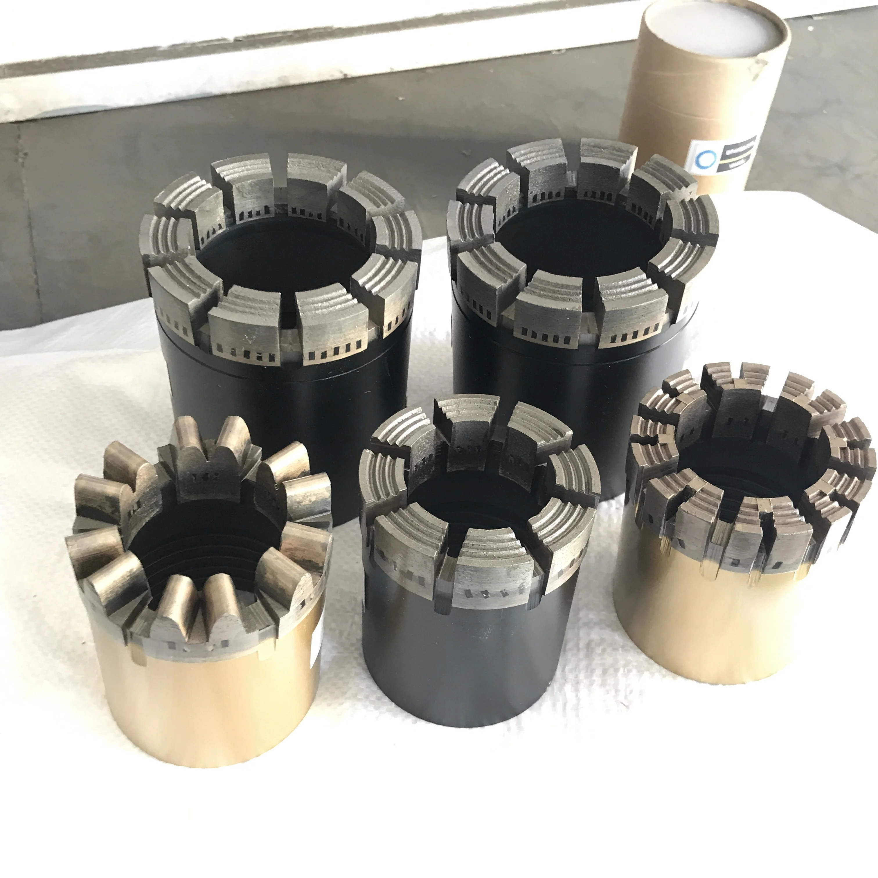 Turbo Type Natural Diamond Impregnated Axt Aq Bq Nq Hq Pq Bq3 Nq2 Nq3 Hq3 Pq3 Core Drill Bits ...