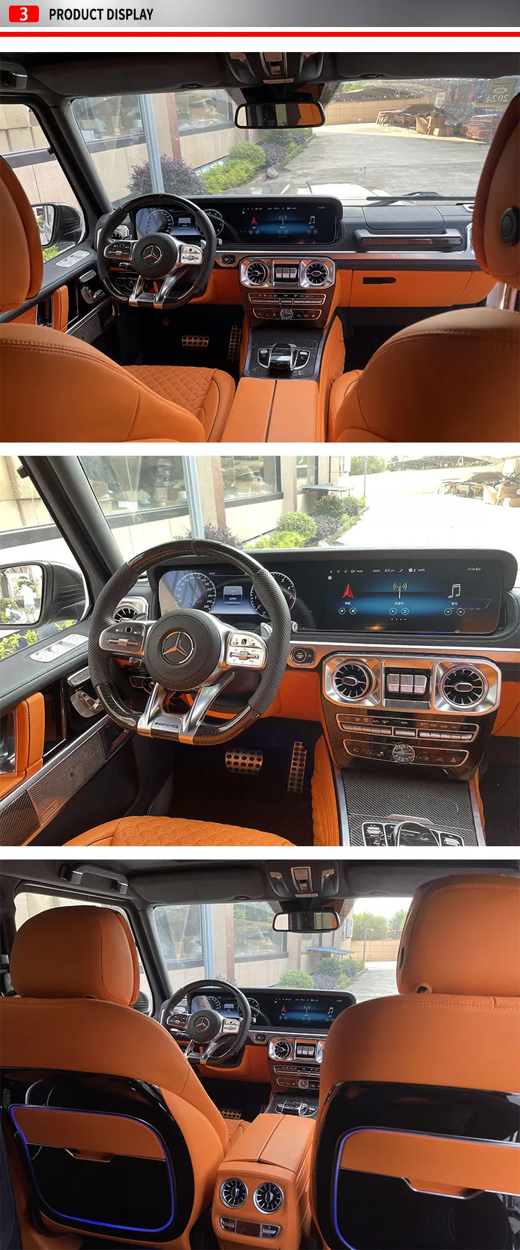 G63 Interior Upgrade - High-Quality Body Kit for Mercedes