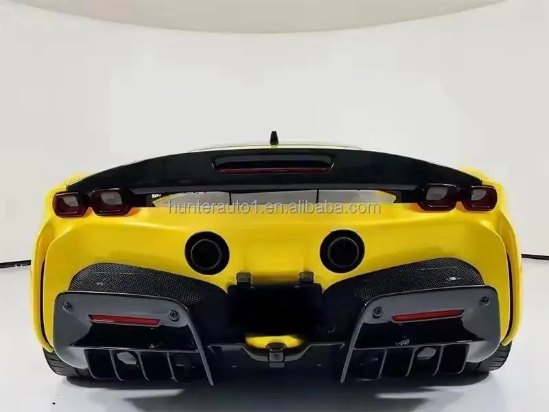 Upgrade Facelift Oem Style Carbon Fiber Front Bumper Air Intake Body ...