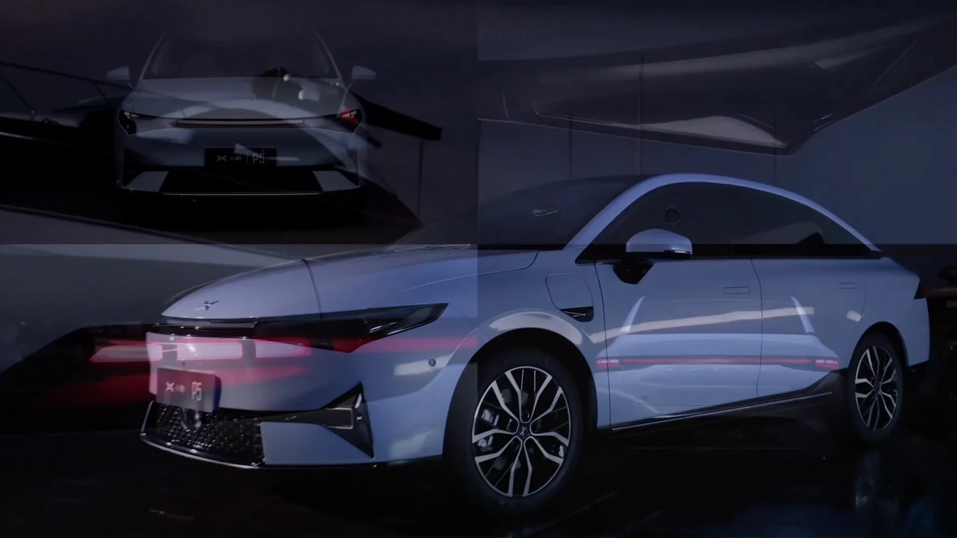 New Xpeng P5 Electric Vehicle Long Range Steering Right Eec Certificate ...