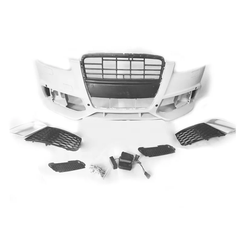 Rs6 Car Front Bumper For Audi A6 S6 C6 High Quality Car Bodykit For ...