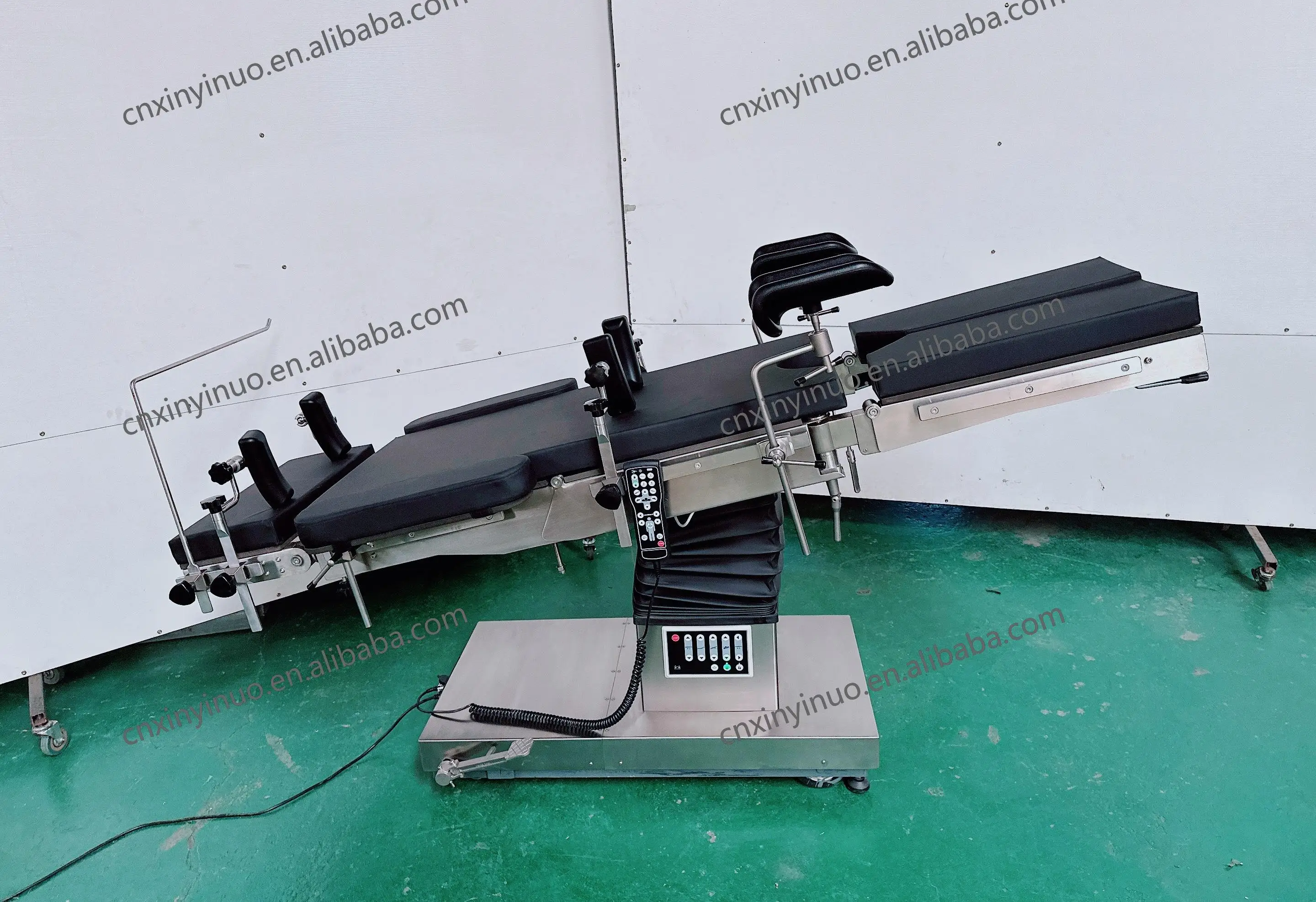 Electric C-Arm Fluoroscopy Compatible Operating Table with Imaging ...
