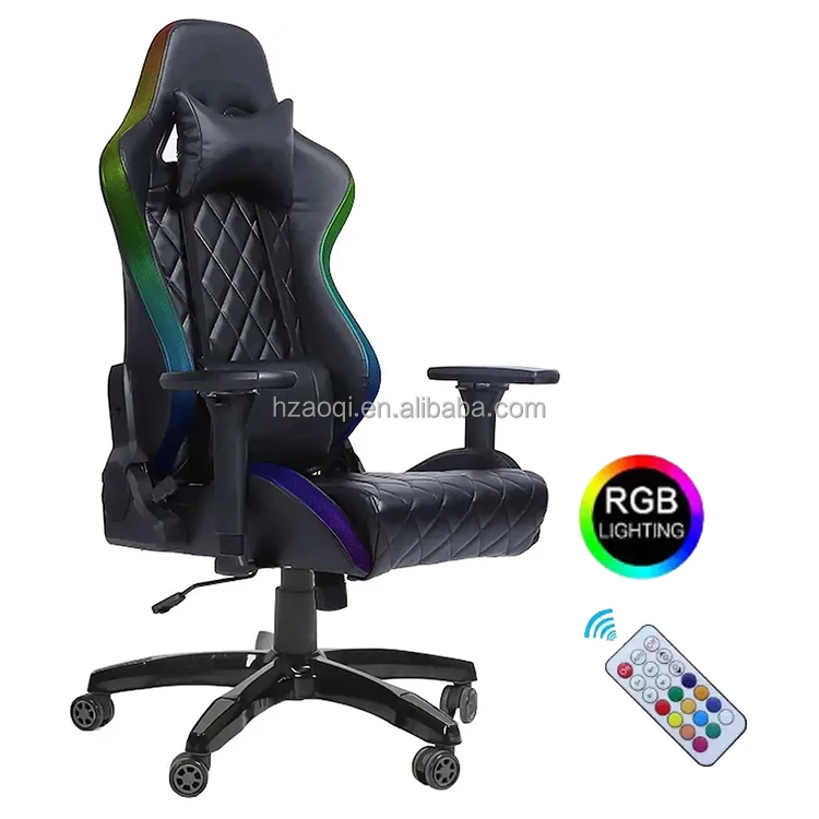 Popular European Market Black Rgb Gaming Stol Living Room Furniture ...
