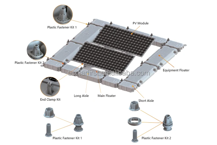 Solarfirst Floating Mount System - 1MW Power Plant Design